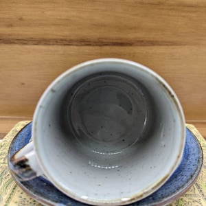 Otagiri Japan Stoneware Mariner Blue Stripe Mug Tea Cup and Saucer - Etsy