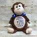 Baby Cubbies Personalized Stuffed Brown Monkey Adorable Baby - Etsy