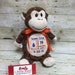 Baby Cubbies Personalized Stuffed Brown Monkey Adorable Baby Gift - Etsy
