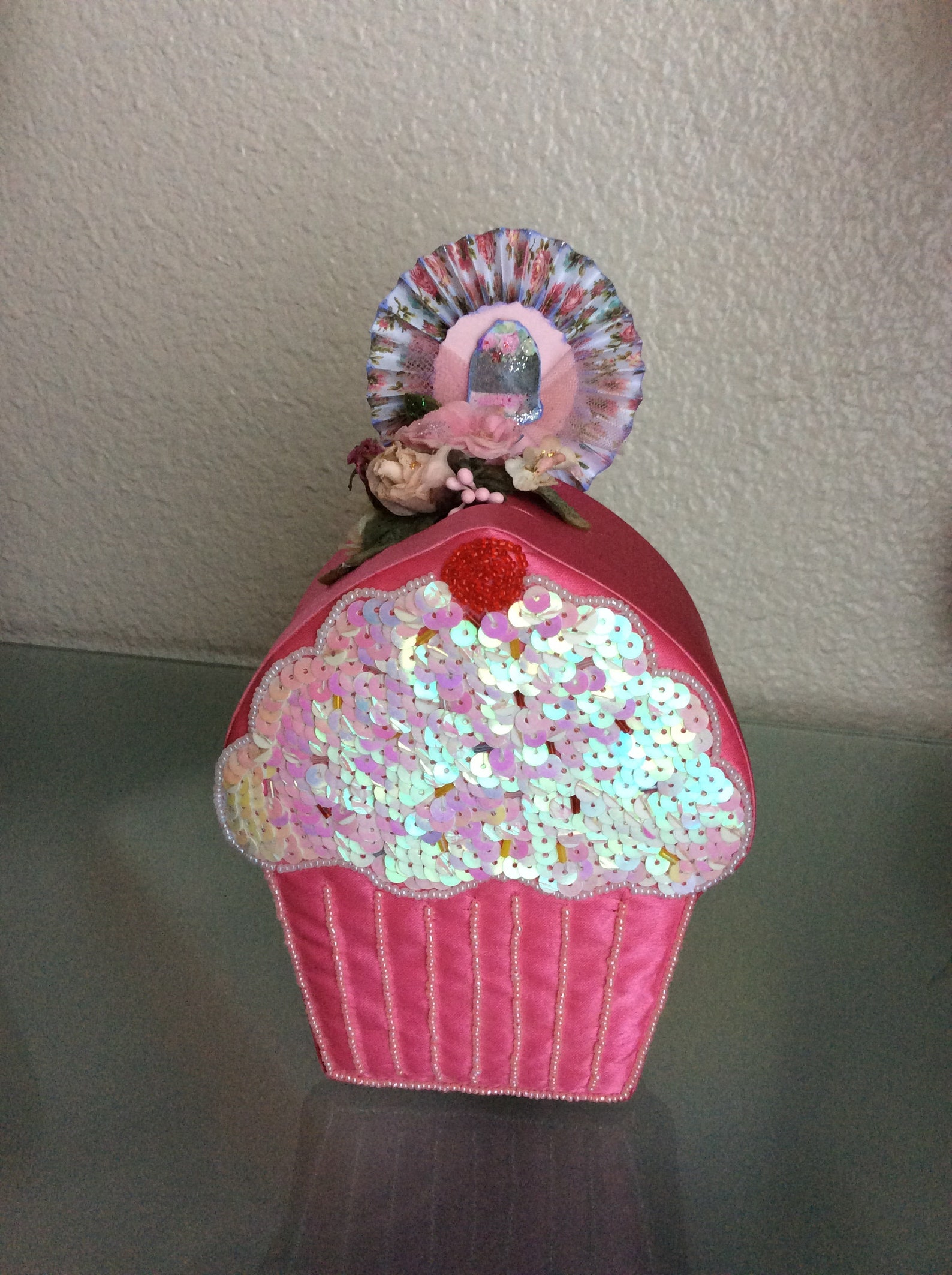 Happy Birthday- Shadow Box Diorama Shabby Chic Home Decor Handcraft - Etsy