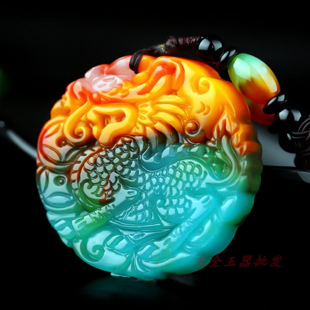 Natural Jade AAA Light Blue Yellow and White Jadeite Jade Color Jade ...