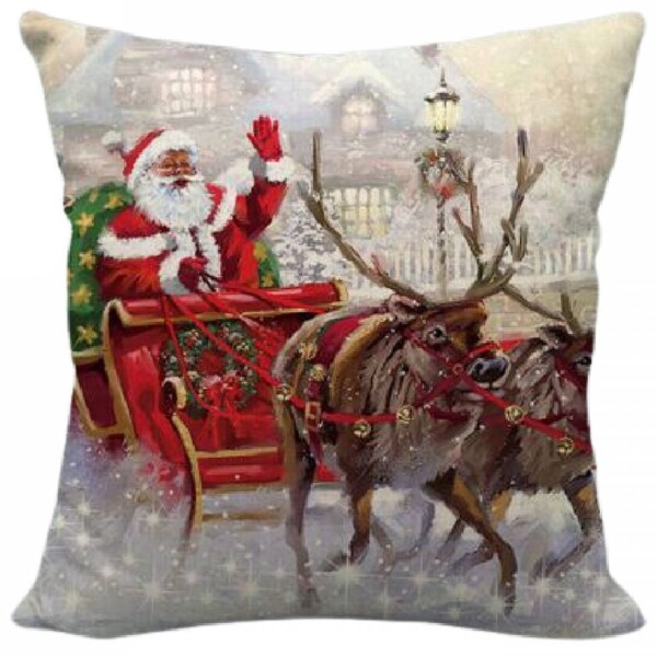 Santa Pillow - Etsy
