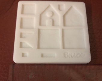 Miniature Gingerbread House Mold - Etsy