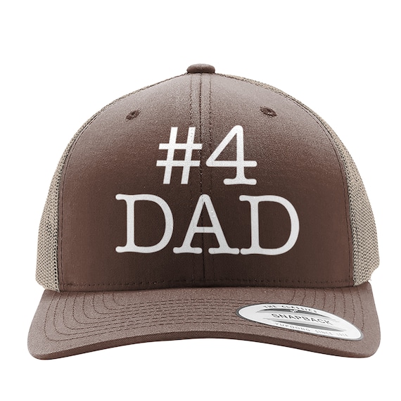 Number 4 Dad Hat 4 Dad | Etsy