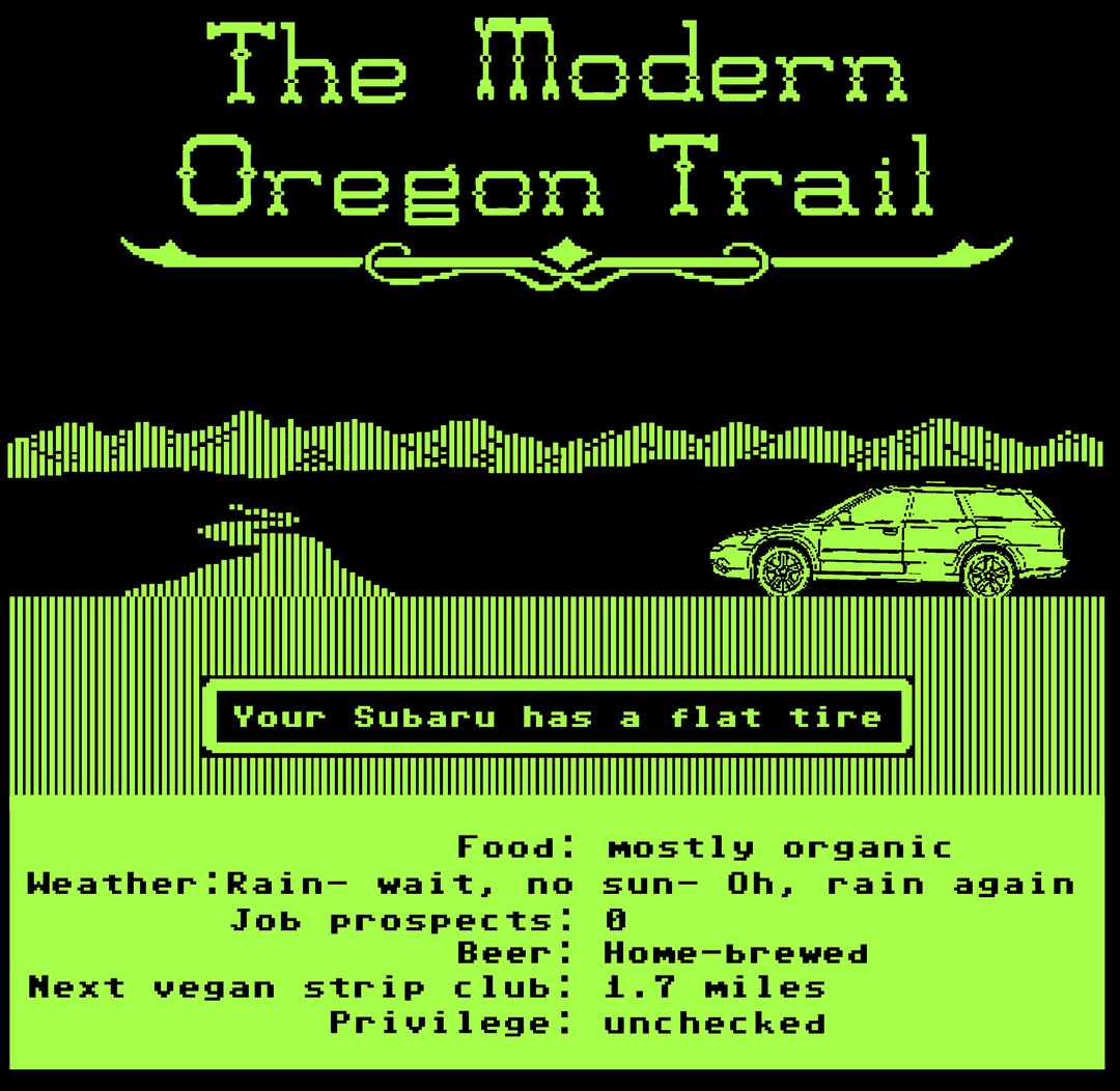Modern Oregon Trail - Etsy