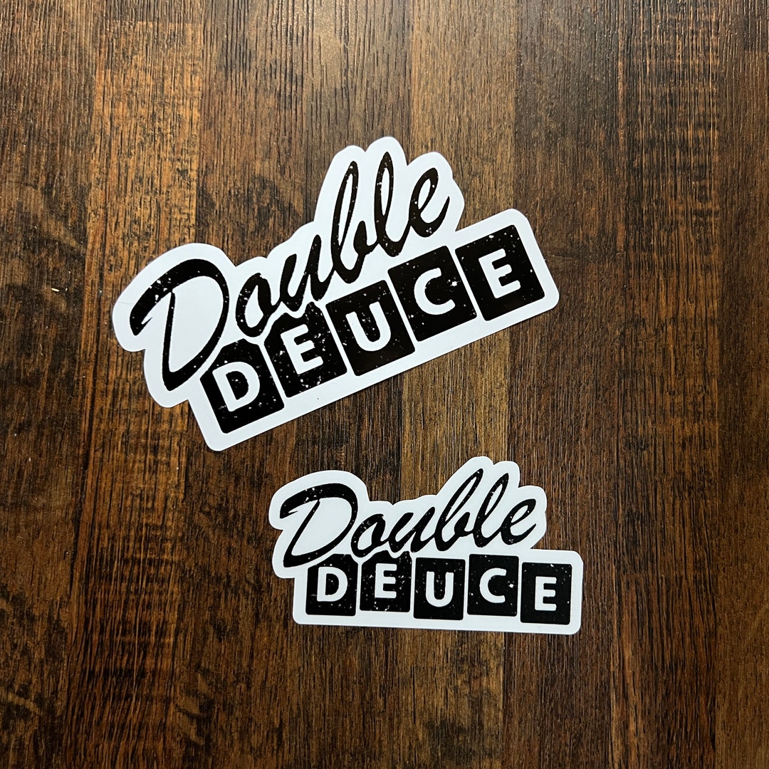 Double Deuce (road House) Sticker - Etsy