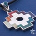 Chakana Peruvian Inca Cross Pendant Silver Necklace From Peru - Etsy