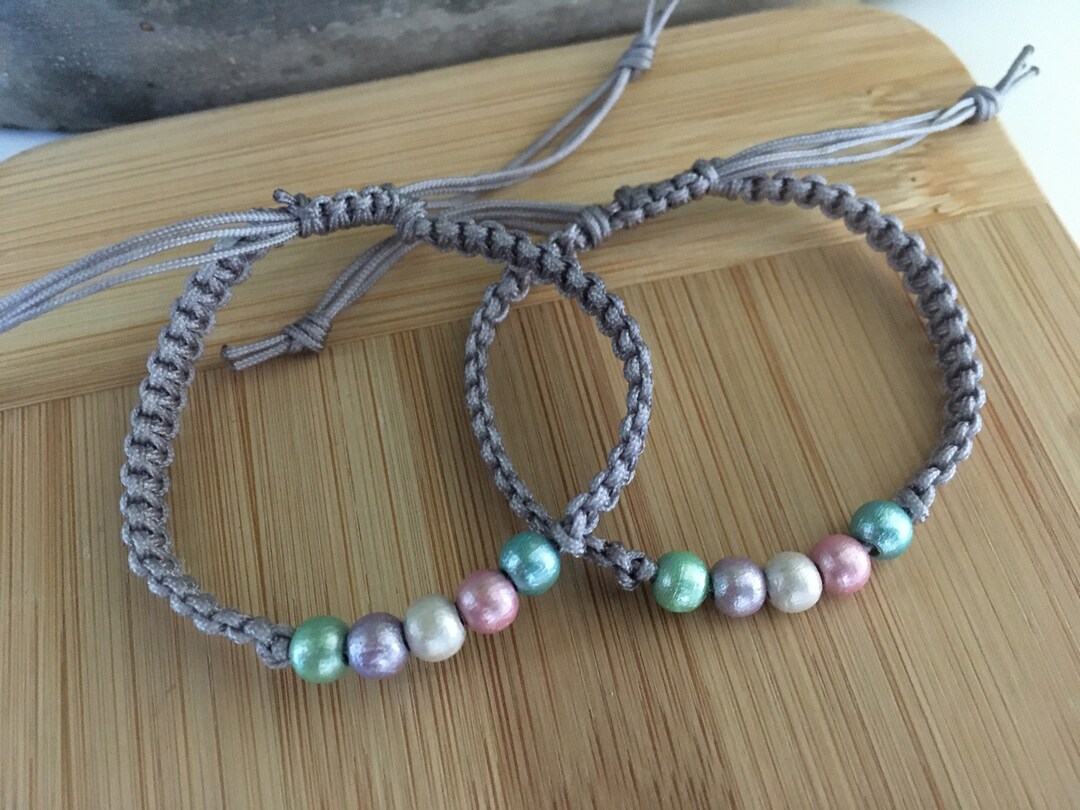 Sister Bracelet Set - Matching Bracelets - Adjustable Bracelets ...
