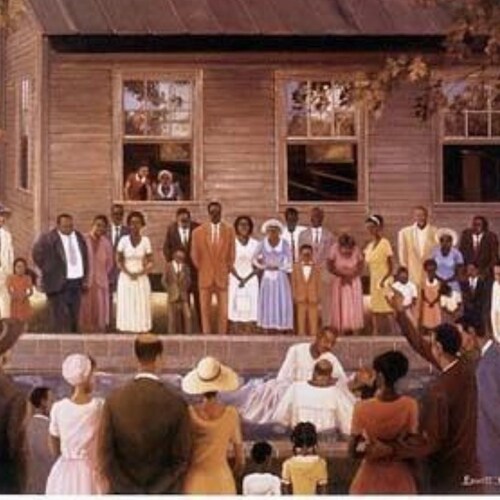 In the Name of the Father / Ernest Watson / African American - Etsy