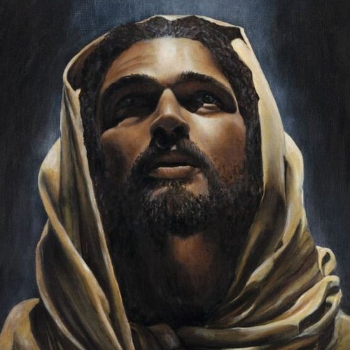 Black Jesus Art / the Messiah / Creed / African American Art / - Etsy