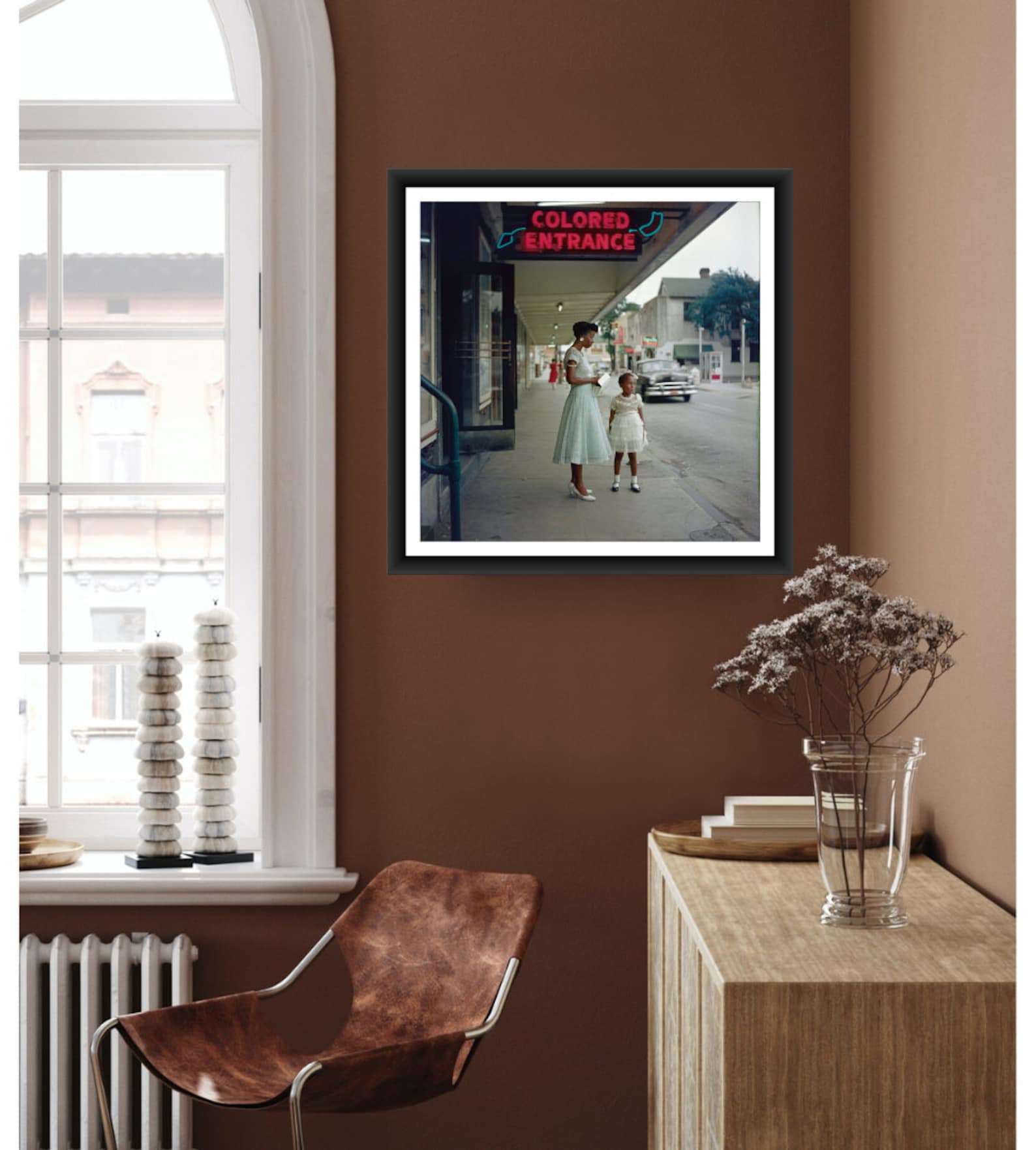 Colored Entrance / Segregation Art / African American / Black History ...