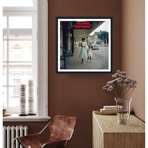 Colored Entrance / Segregation Art / African American / Black History ...