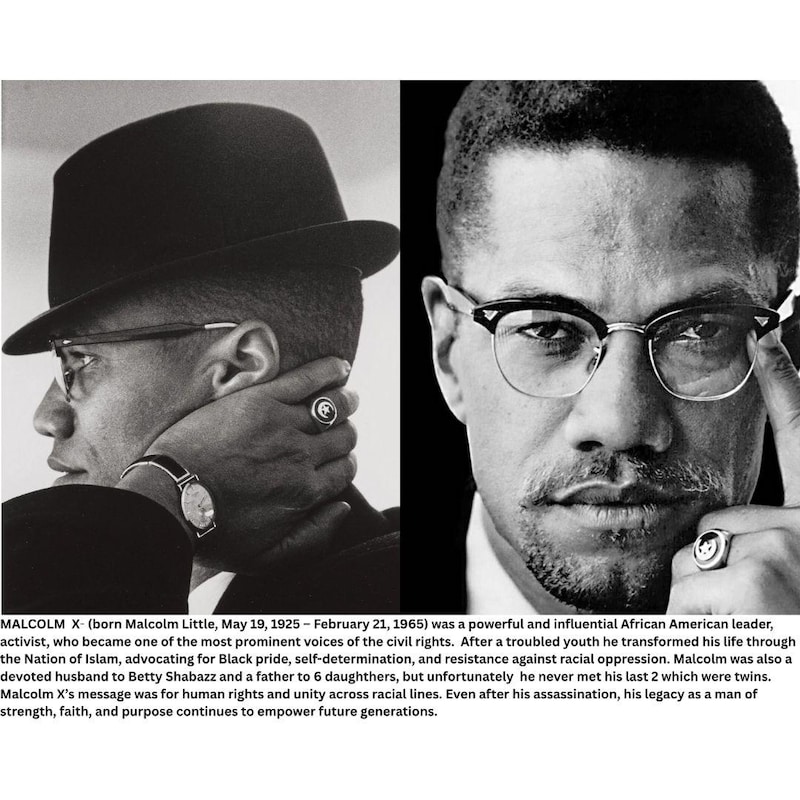 Malcom X - Etsy