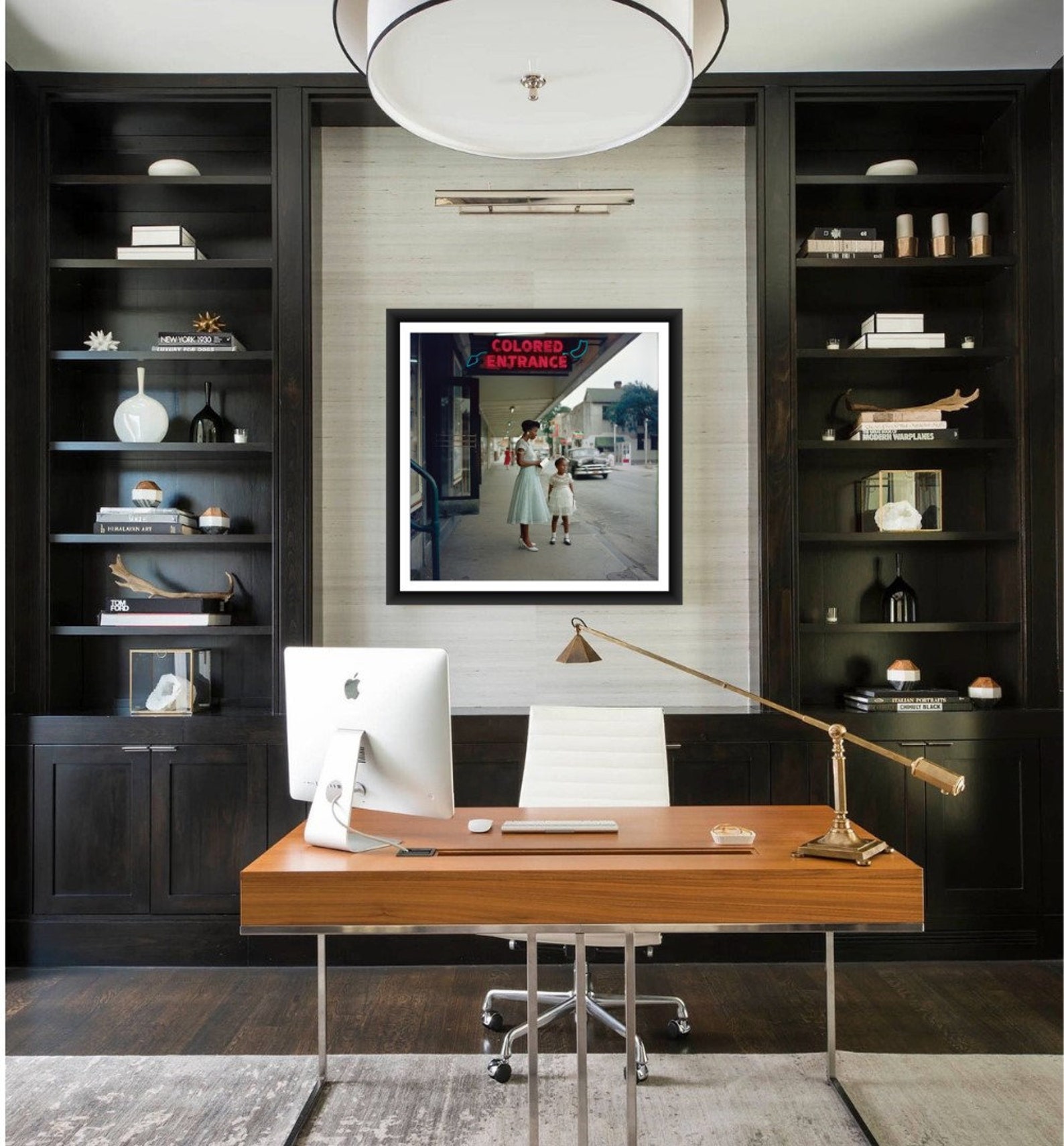 Colored Entrance / Segregation Art / African American / Black History ...