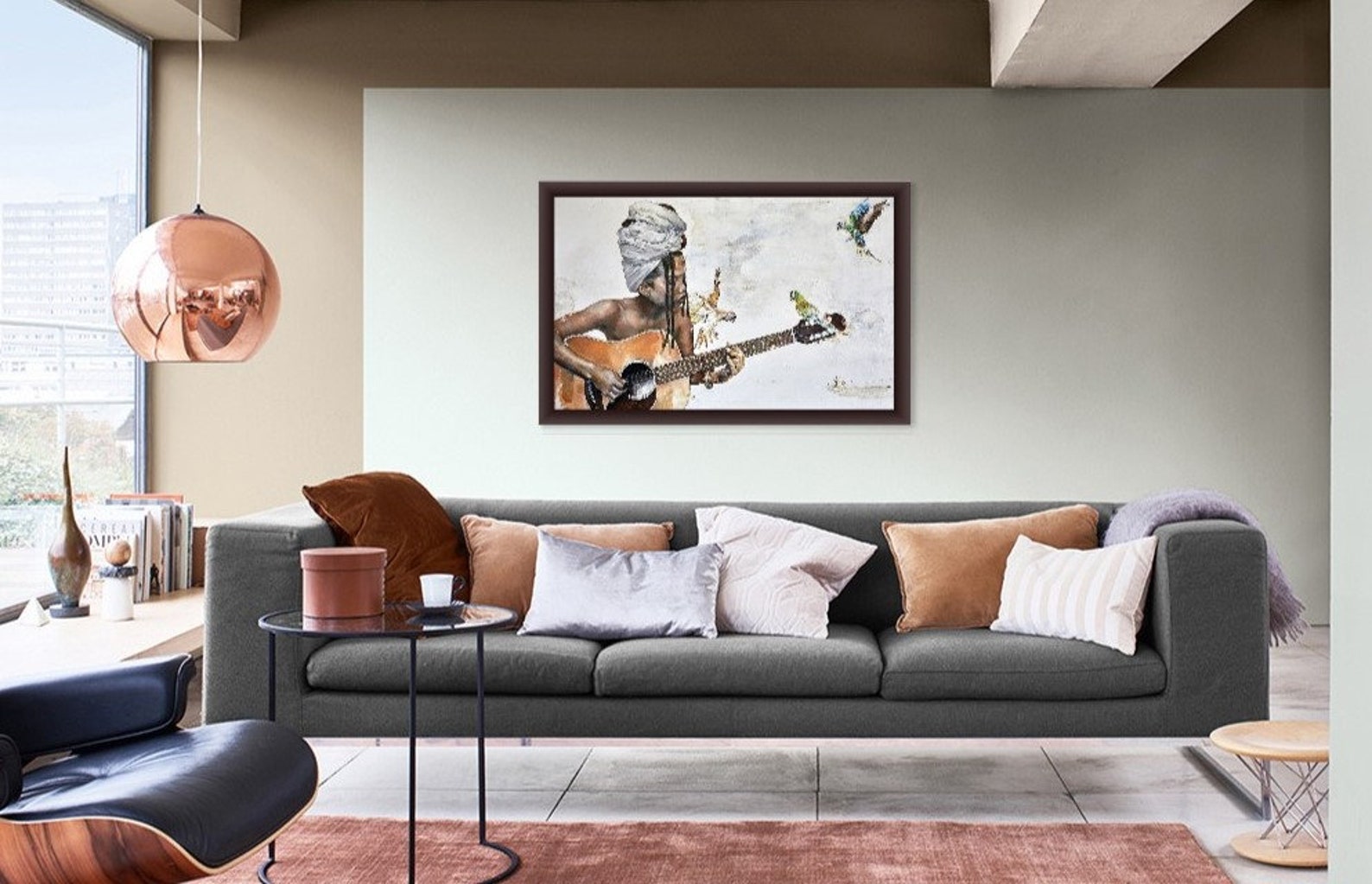 African American Woman Guitarist Art Print – Noland Anderson (20x32 ...