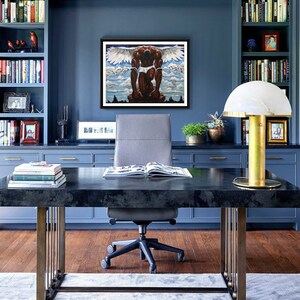 Guardian Angel / Dion Pollard / African American Art / Black Art ...