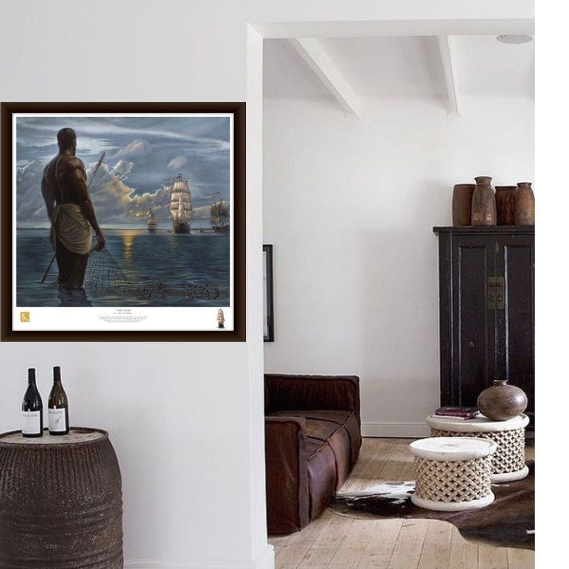 The Catch / WAK / Kevin A Williams / African American Art / - Etsy