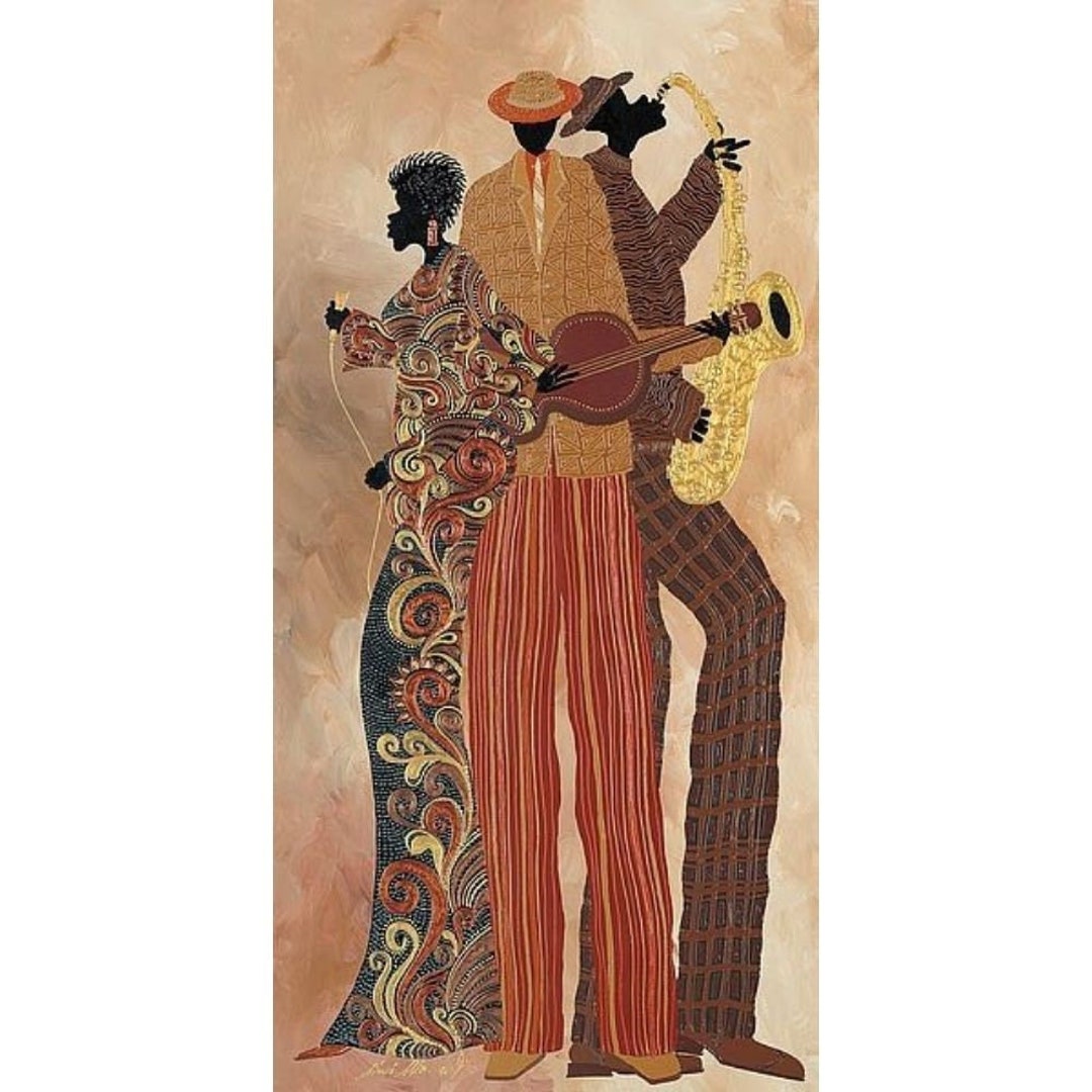 Down to the Bass / Stuart Mcclean / African American Art / Black Art ...