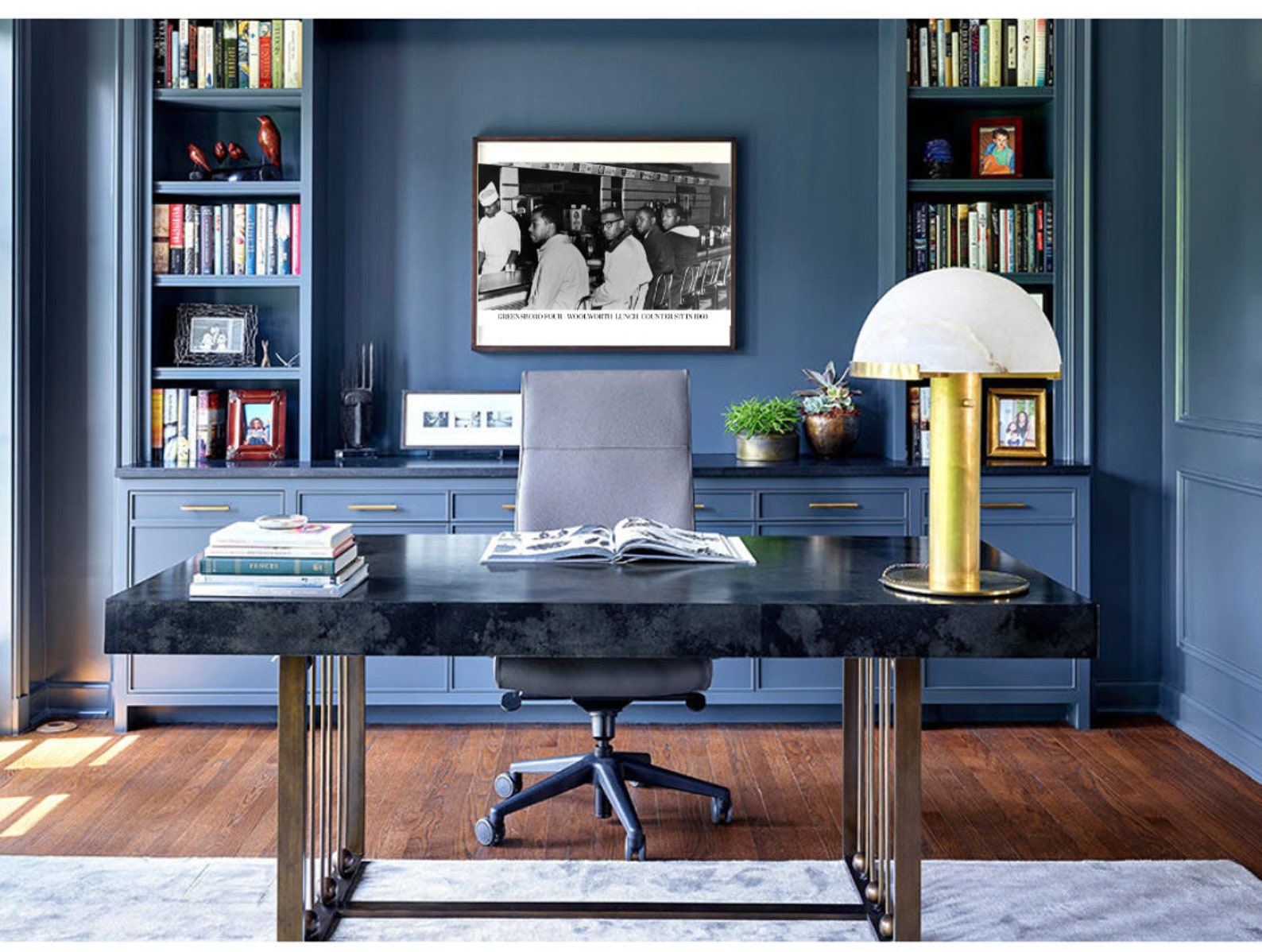 Greensboro Four Woolworth Lunch Counter Sit in 1960 / Black - Etsy