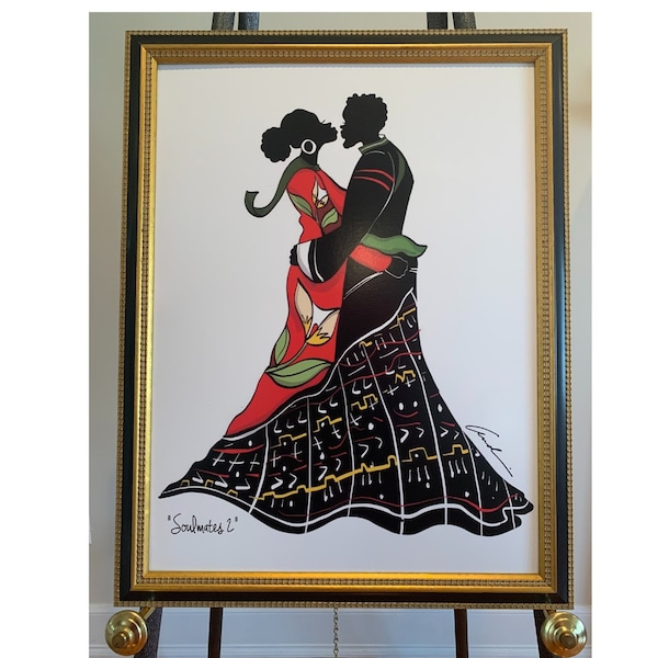 Black Love Art - Etsy
