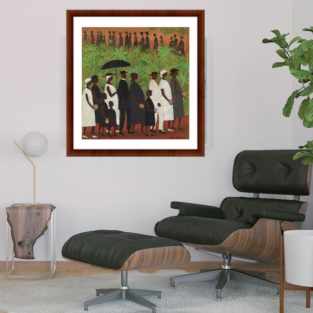 Ellis Wilson Funeral Procession Art Print – African American Art ...