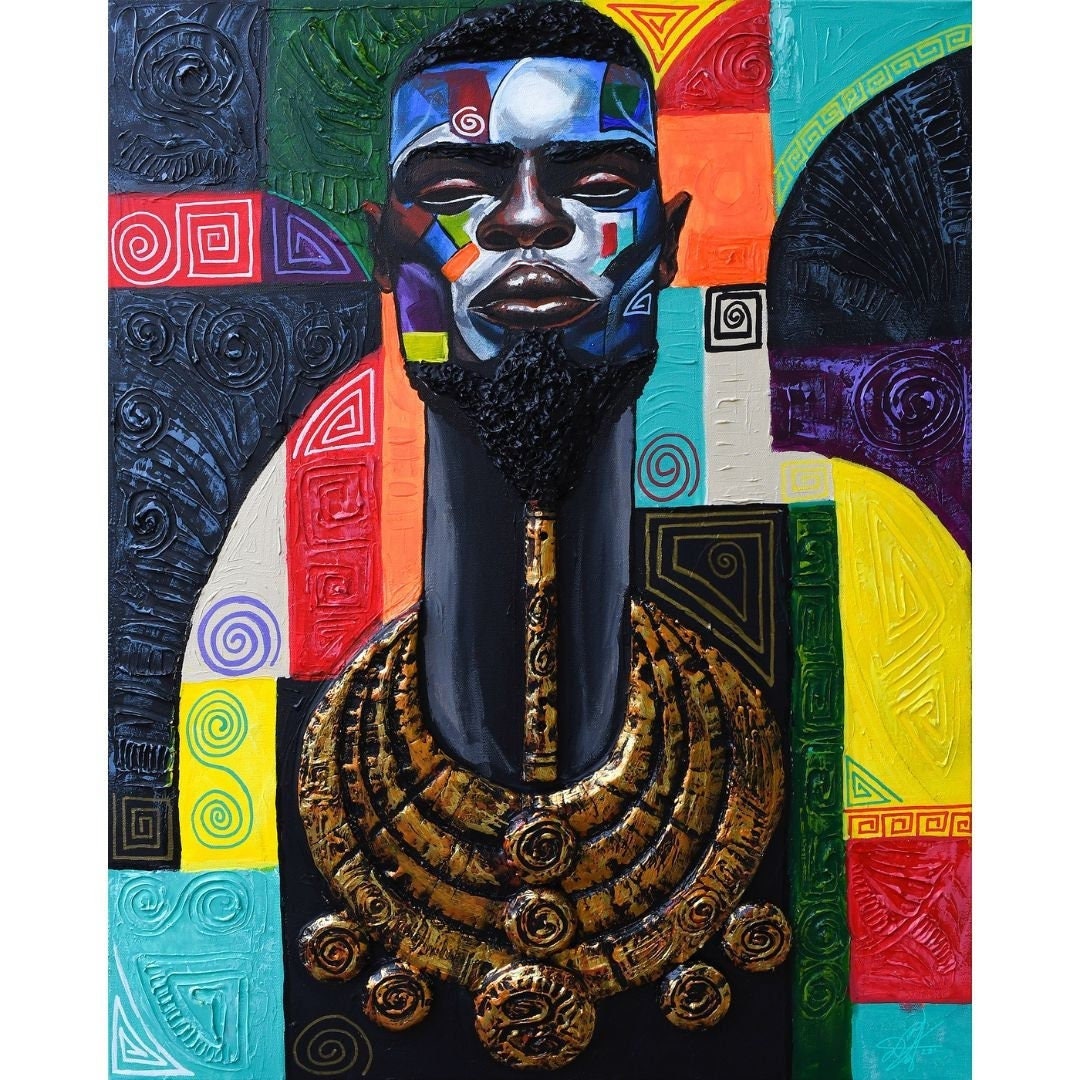 King Vibes / Dion Pollard / African American Art / Black Art / Black ...