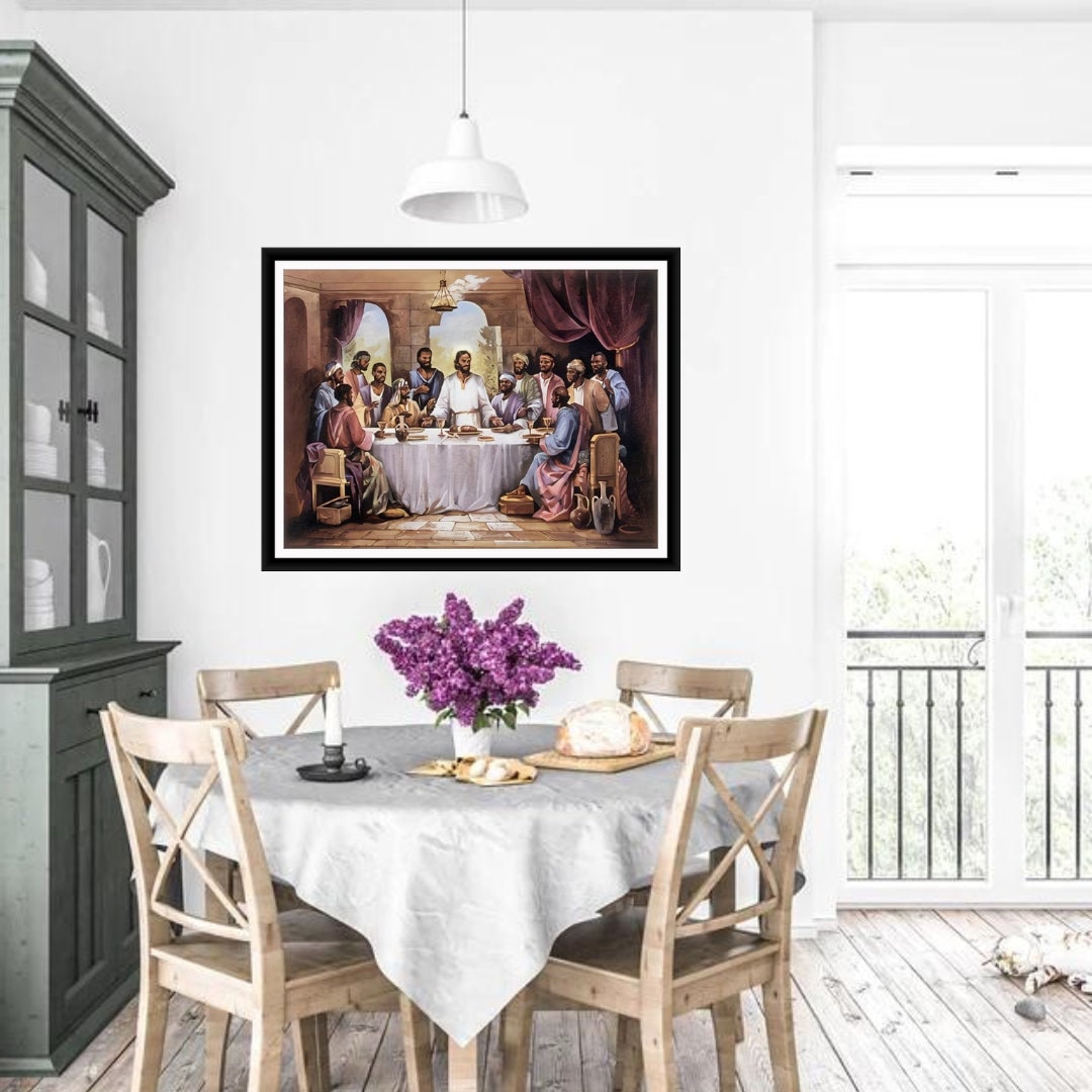 The Last Supper / Quintana / African American Art / Black Art - Etsy