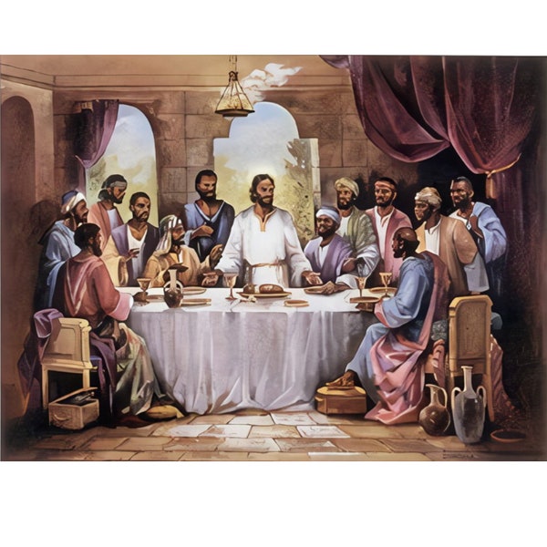 African American Last Supper - Etsy