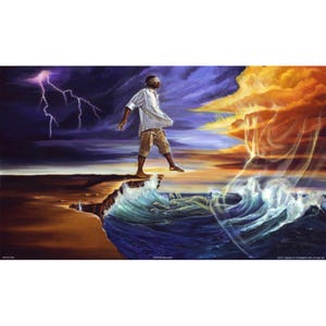 Step Out on Faith Male / Kevin A Williams / Wak / African American Art ...