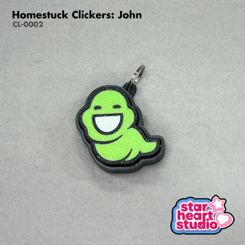 Homestuck-inspired Fidget Clicker Keychains | Beta Kids Set of 5 - Etsy