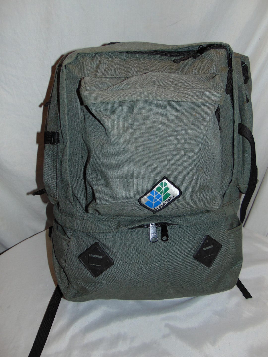 Vintage Camp Trails Backpack Adjustable Hiking Trail Bag - Etsy