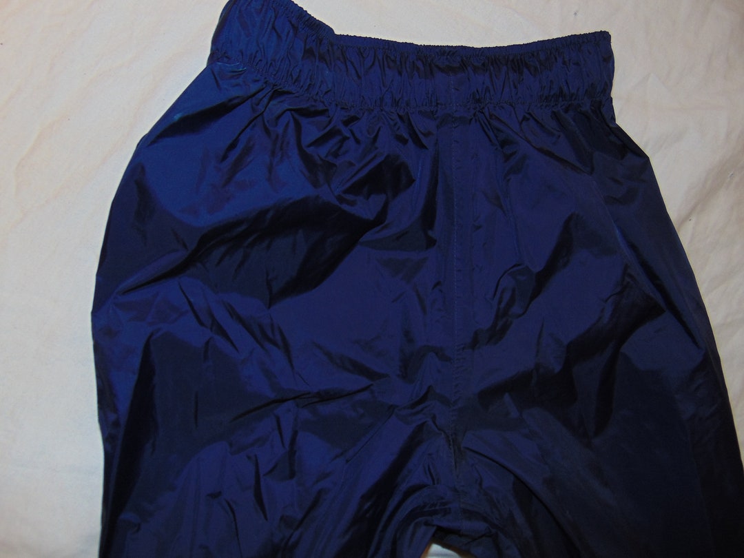 Columbia Packable Dark Navy Blue Rain Pants Size Medium - Etsy