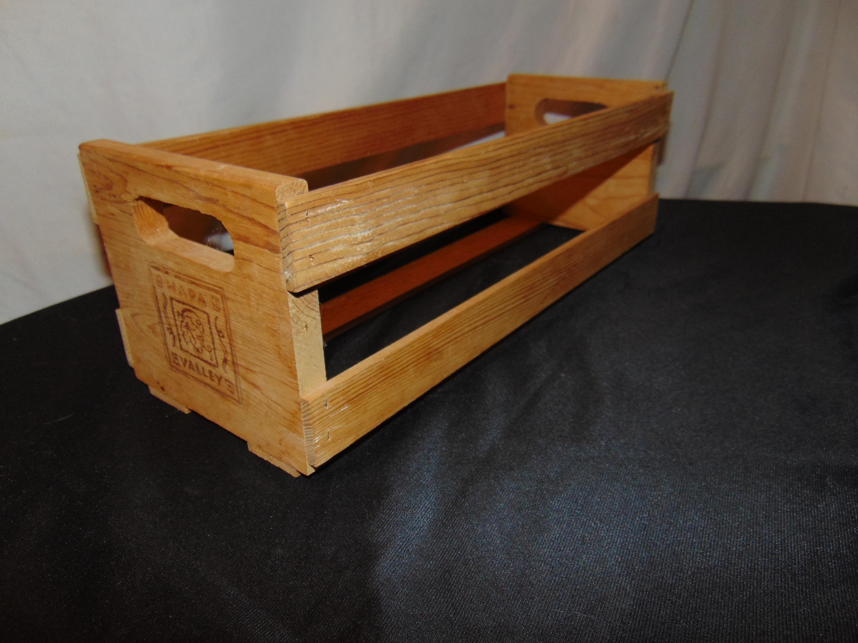 Napa Valley Wine Crate CD DVD Box Storage Wood Box Vintage 10 - Etsy