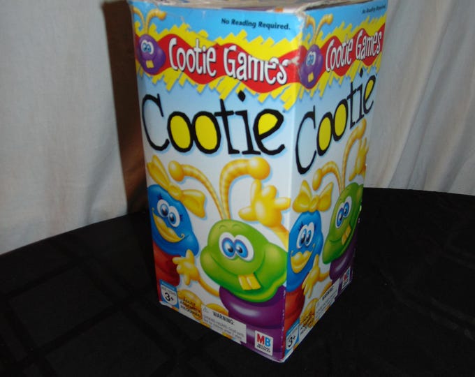 Hasbro Cootie Game Vintage (1999) – Complete Set Pre-owned - Etsy