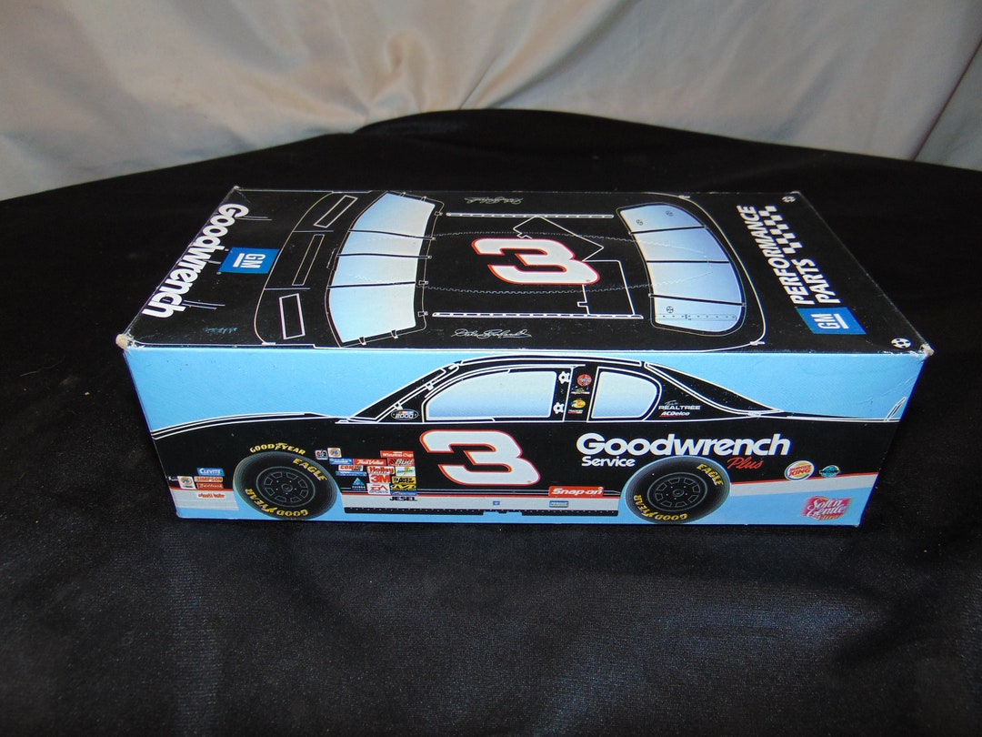 Vintage Dale Earnhardt Sr. #3 Goodwrench Car Unopened Box of Tissue - Etsy