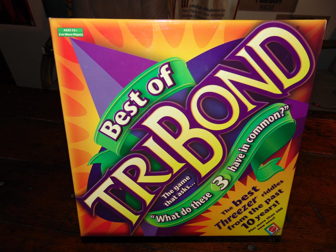 Mattel Best of Tribond - the Game That Asks What Do These 3 Have in ...