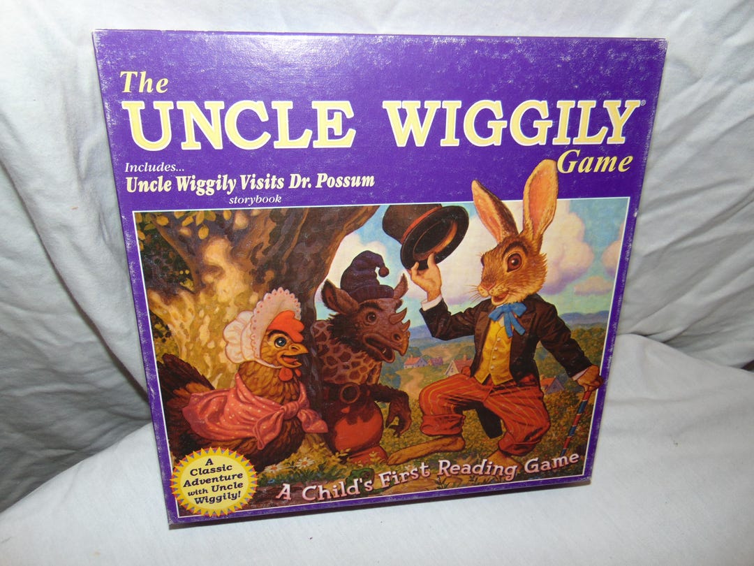 Uncle Wiggily Board Game 2000 Version Visits Dr Possum Ages 4+ 2-4 ...
