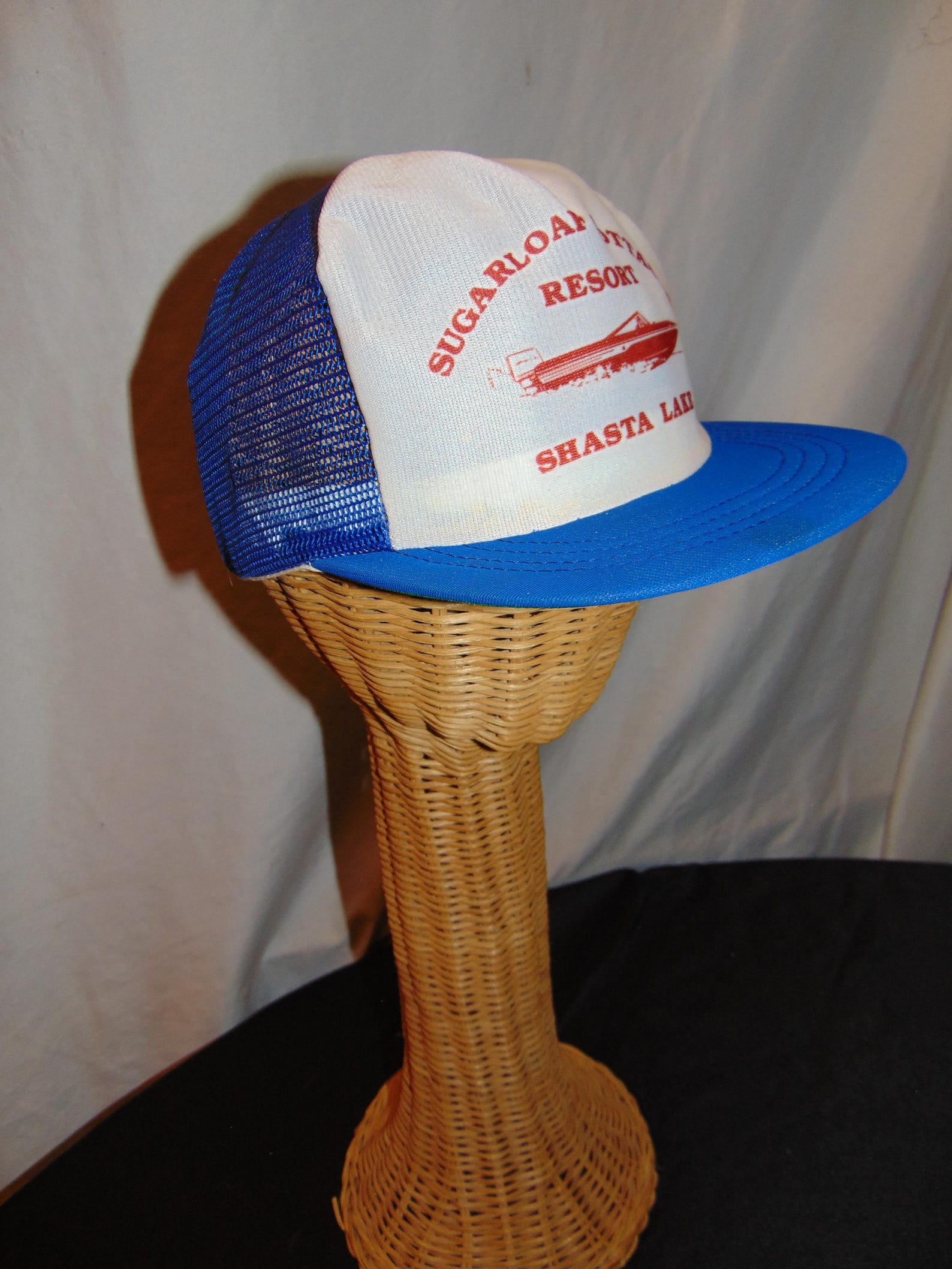 Vintage Sugarloaf Cottages Resort Shasta Lake Trucker Hat Snapback ...