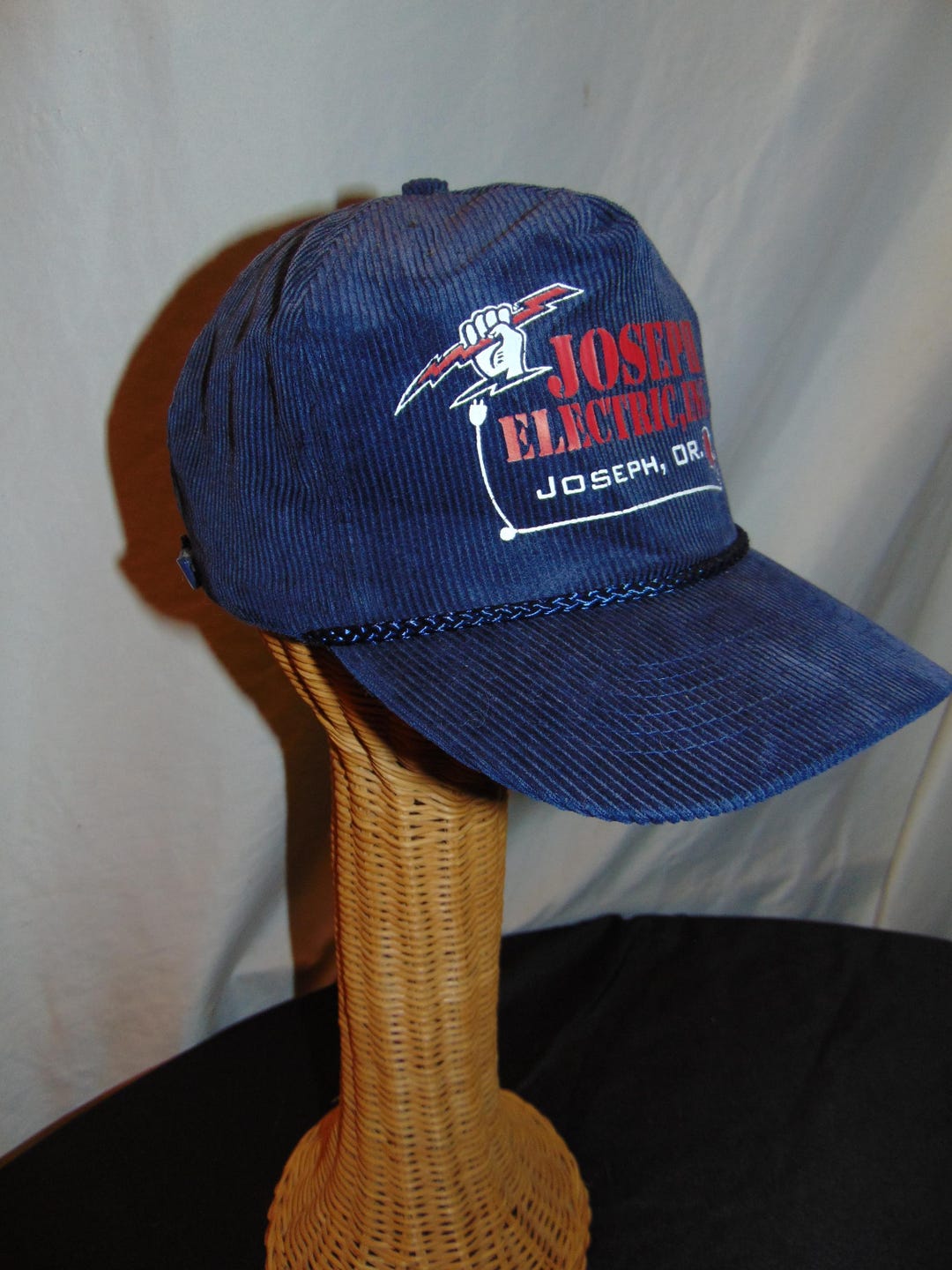 Vintage Joseph Electric Joseph Oregon Corduroy Hat Strapback Corded ...