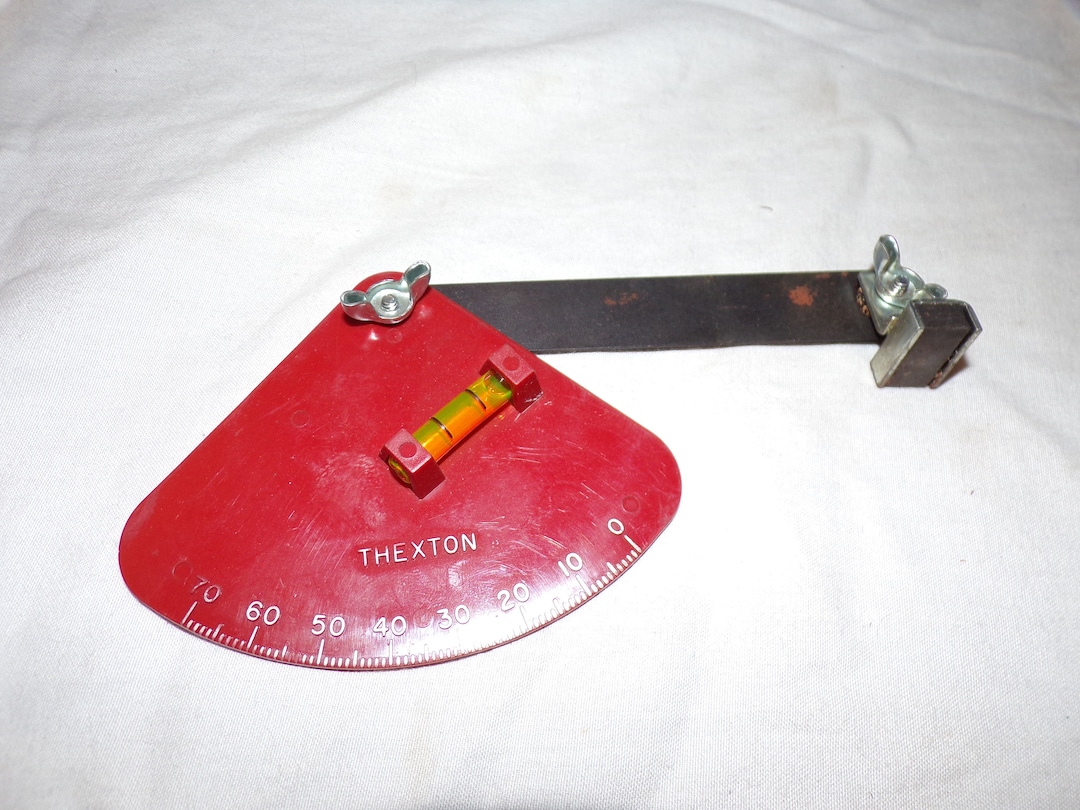 Vintage Thexton Adjustable Gage Level With Magnet - Etsy