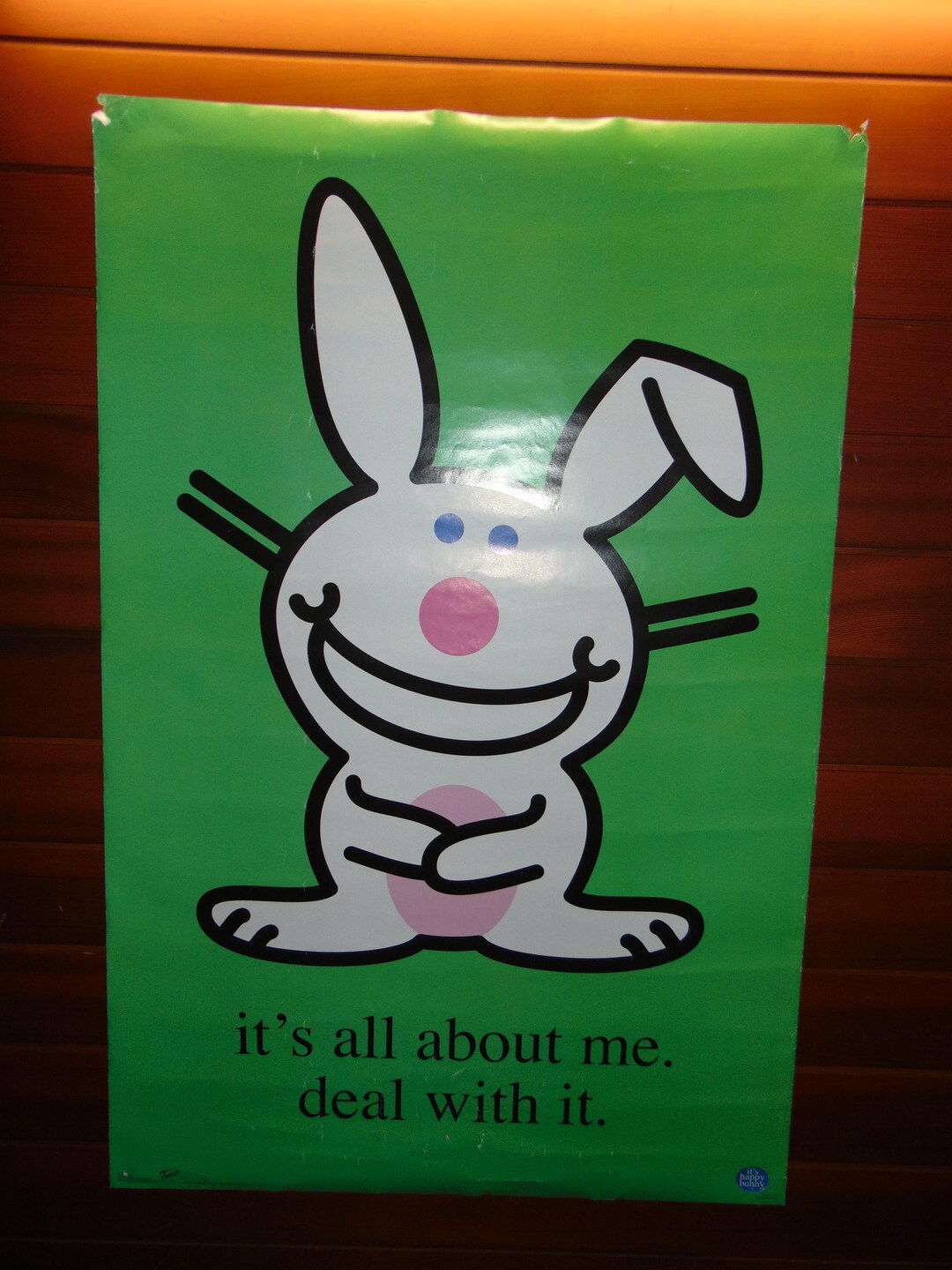 IT'S HAPPY BUNNY Poster 34 X 22 1/2 It's All About Me - Etsy