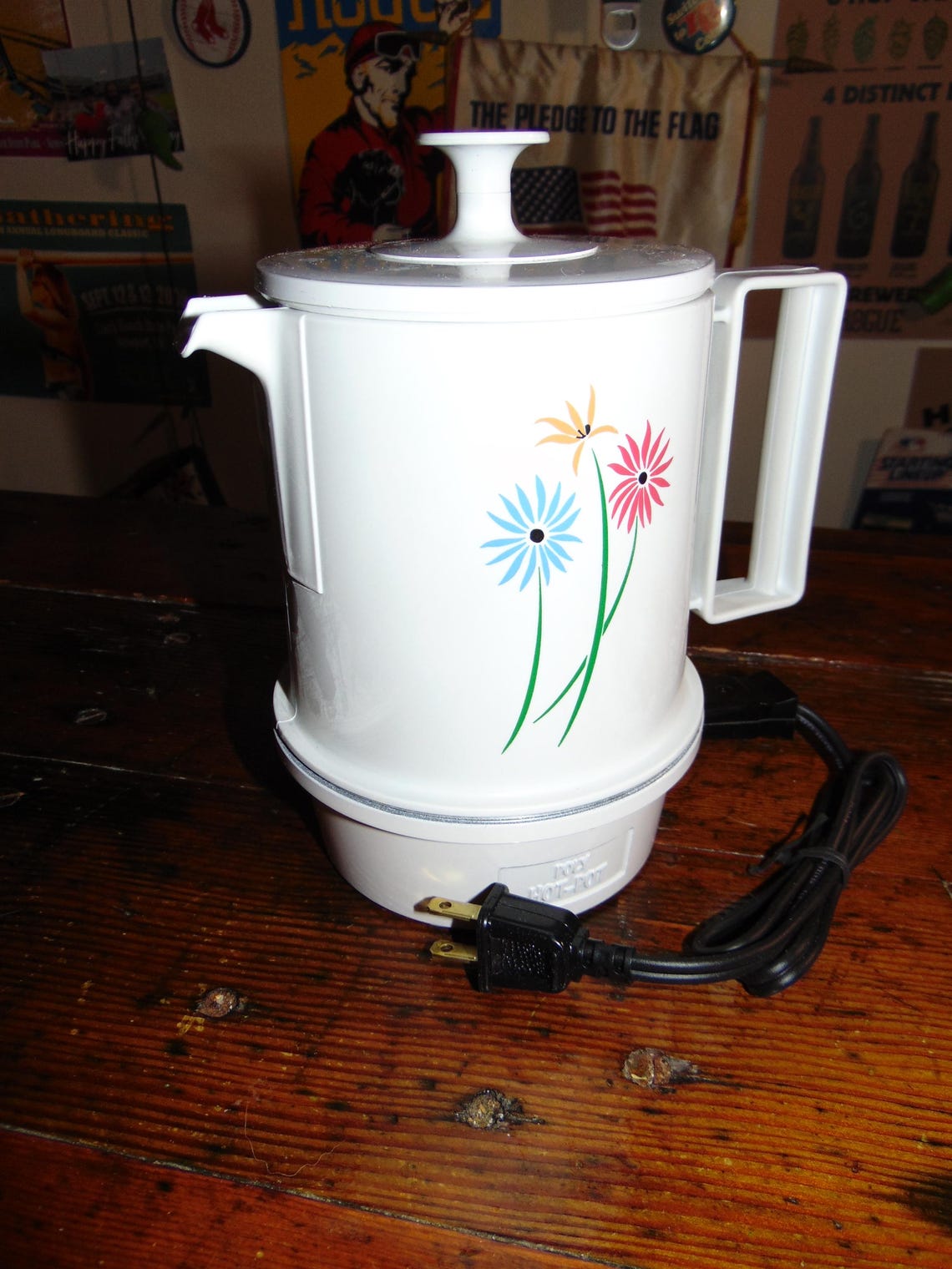 New NOS Vintage Regal Poly Hot Pot 5 Cup Electric Tea Coffee Warmer ...