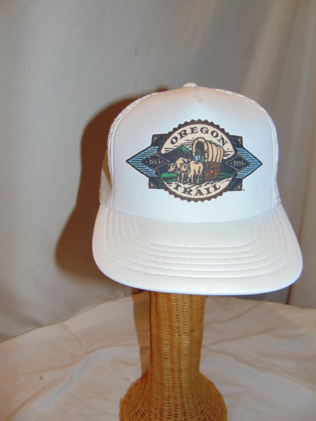 Vintage Oregon Trail Trucker Hat Snapback Meshback Foam - Etsy