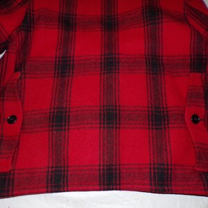 Vintage Sears Roebuck Active Sportswear Hunting Jacket Coat Buffalo ...