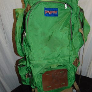 Vintage Jansport External Frame Backpack Hip Wings Aluminum Frame Size ...