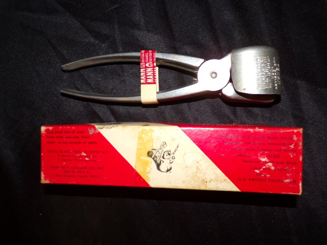 Vintage the Texan York Nut Sheller W/ Box no Lid - Etsy