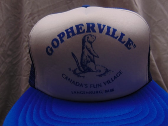 Vintage NOS Gopherville Canada's Fun Village Foam Mes… - Gem