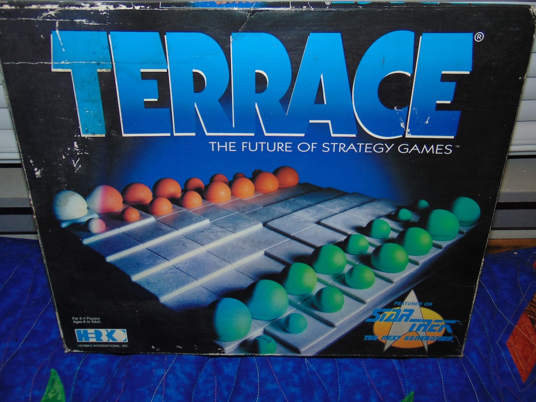 TERRACE Board Game 1993 the Future of Strategy Games Star Trek - Etsy