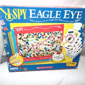 I Spy Eagle Eye Family Game Briarpatch Scholastic Ages 5 & Up - Etsy