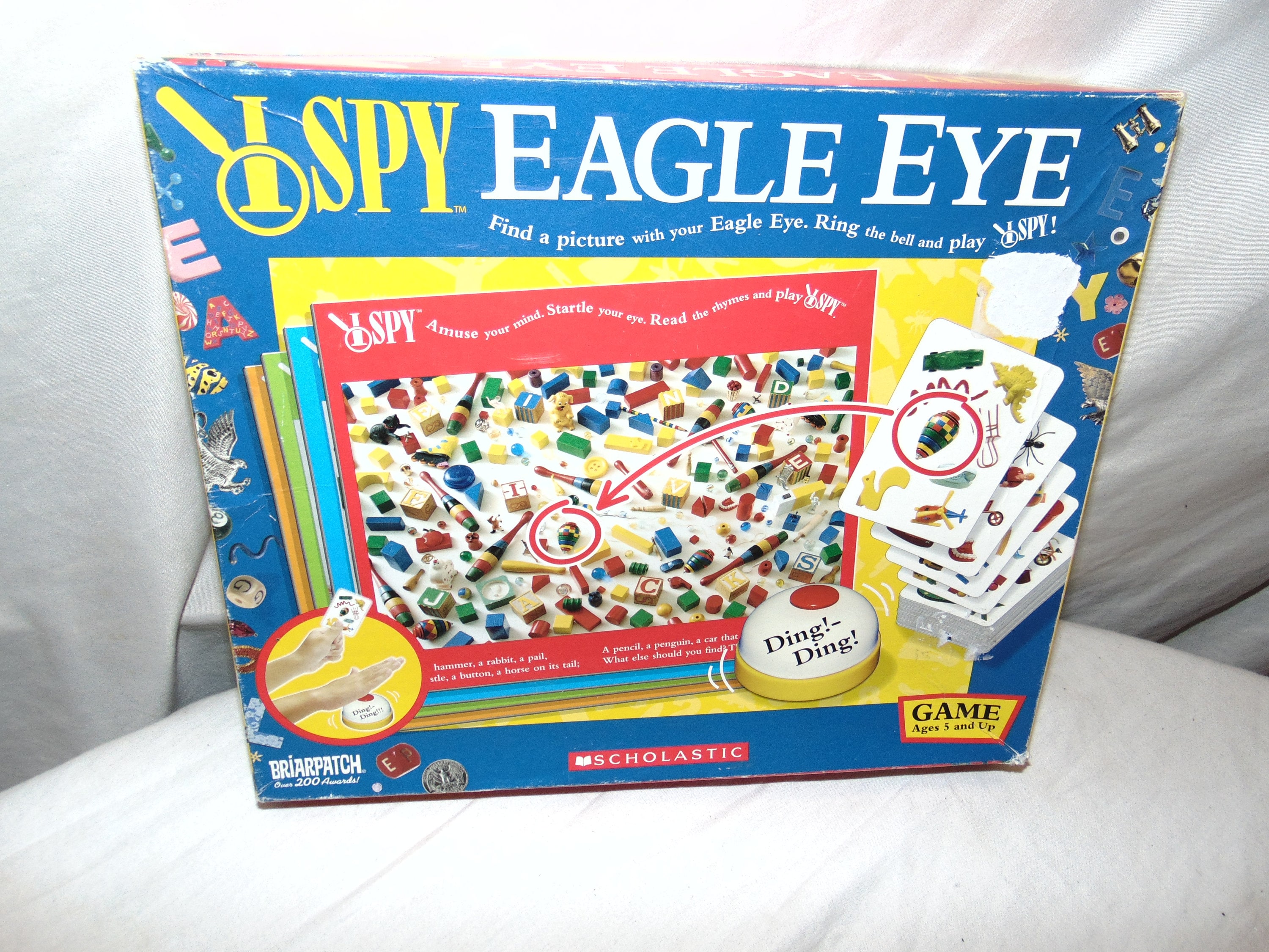 I Spy Eagle Eye Family Game Briarpatch Scholastic Ages 5 & Up - Etsy